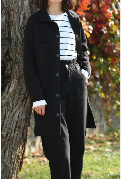 Allday Çıtçıtlı Rahat Kalıp Kaban