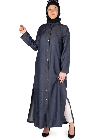 Oktayusta Collection Kadın Lacivert Jami Ferace