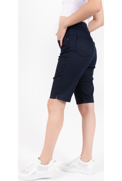 Bonita Lız 163 1405083 5 Cep Bel İçi Çiçekli Paça Yırtmaçlı