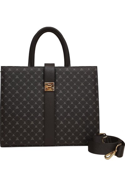 Ysmn Kadın Laptop & Evrak Çantası Siyah