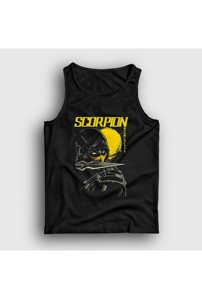 Presmono Unisex Siyah Scorpion V4 Mortal Kombat Atlet Presmono Unisex Siyah Scorpion V4 Mortal Kombat Atlet