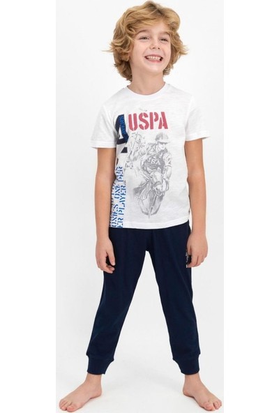 U.S. Polo Assn. Erkek Çocuk Kısa Kol Pijama Takımı
