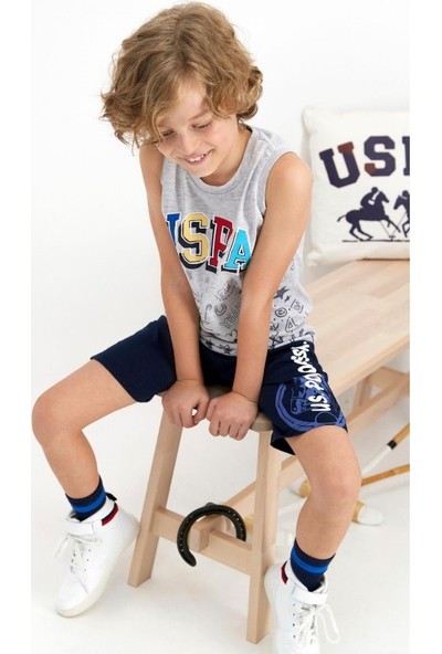 U.S. Polo Assn. Erkek Çocuk Bermuda Takımı