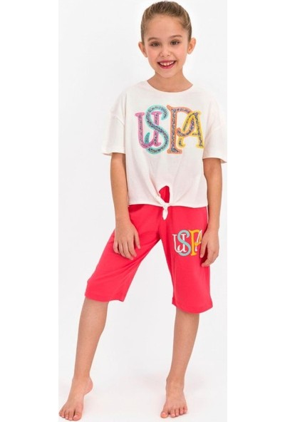 U.S. Polo Assn. Kız Garson Kapri Takımı U.S. Polo Assn. Kız Garson Kapri Takımı