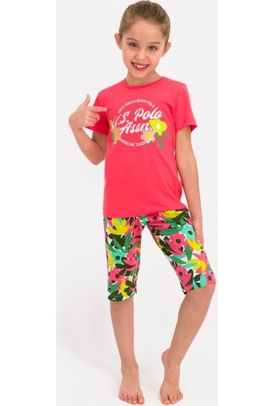 U.S. Polo Assn. Kız Garson Kapri Takımı U.S. Polo Assn. Kız Garson Kapri Takımı