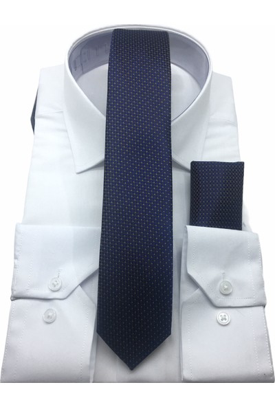 Avangard Desenli Mendilli Kravat6 cm Avangard Desenli Mendilli Kravat6 cm