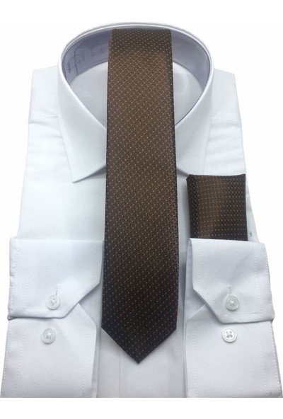 Avangard Desenli Mendilli Kravat6 cm Avangard Desenli Mendilli Kravat6 cm
