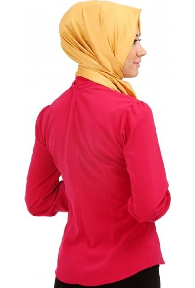 Famelin Bluz - Nar Çiçeği