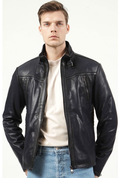 Dericlub SDX-2020 Jumbo Deri Erkek Mont