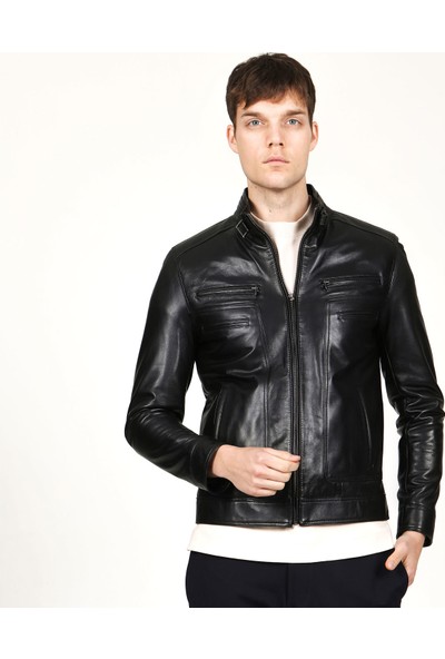 Dericlub E-1084 Battal Deri Erkek Mont Dericlub E-1084 Battal Deri Erkek Mont