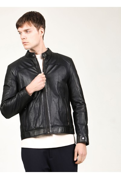 Dericlub E-0018 Deri Erkek Mont