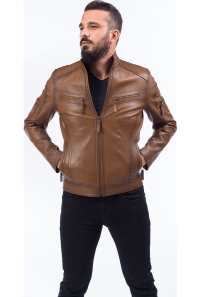 Dericlub Dasilva Deri Erkek Mont