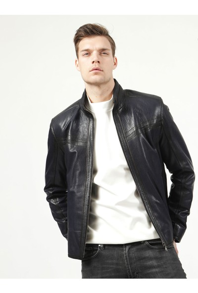 Dericlub E-1097 Jumbo Deri Erkek Mont