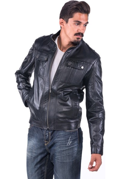 Dericlub E-892 Deri Erkek Mont