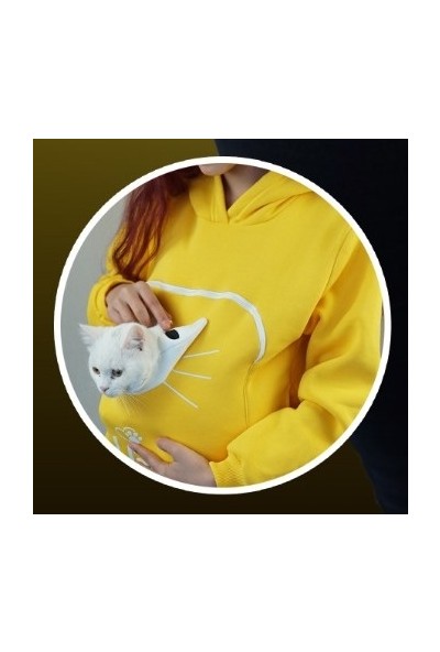 Levent Genç Tekstil Hayvan Severler Için Kanguru Sweat