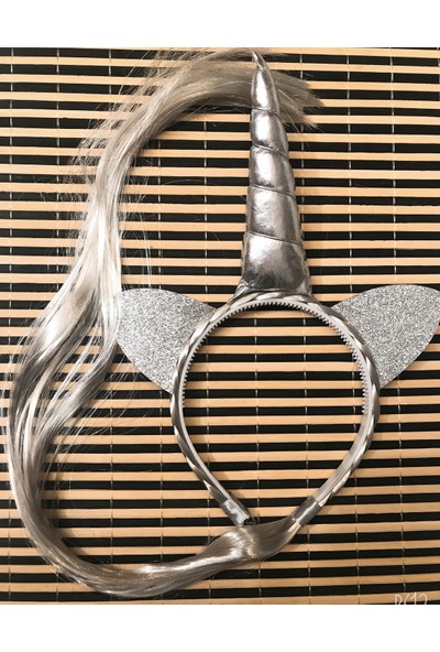 Yeşim Aksesuar Unicorn Çocuk Tacı, Saçlı Unicorn Pony Taç Yeşim Aksesuar Unicorn Çocuk Tacı, Saçlı Unicorn Pony Taç