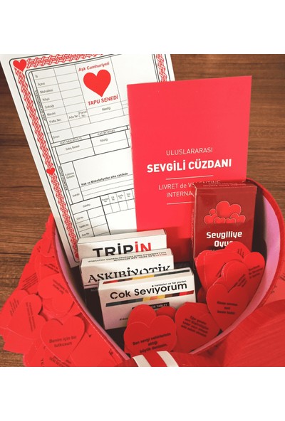 Hediye Filesi Sevgiliye Sürpriz Aşk Dolu Kalp Kutu Hediye Filesi Sevgiliye Sürpriz Aşk Dolu Kalp Kutu