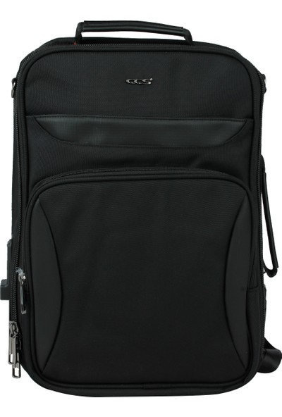 Ççs Unisex Organizer Sırt Çantası 51270 Siyah