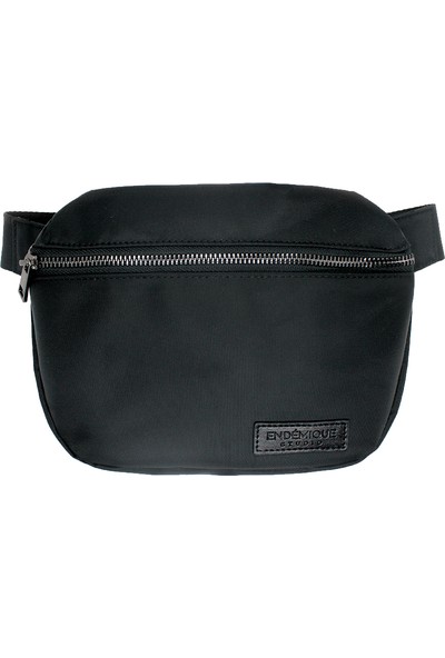 Endemique Studio Kadın The Pocket Kot Siyah Kadın Bel Çantası EPB-001 Siyah