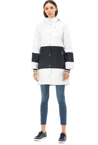 Nautica Kadın Beyaz Yağmurluk 07T002T.1BW Nautica Kadın Beyaz Yağmurluk 07T002T.1BW