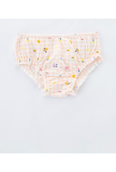 Penti Beyaz Kız Çocuk Smells Good Frılly Slip Külot