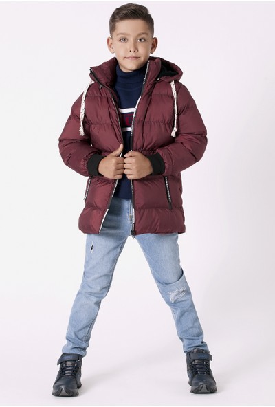 Le Ville Içi Peluş Astarlı Çıkarılabilir Kapüşonlu Dik Yaka Şişme Mont Erkek Çocuk Mont 576220 Le Ville Içi Peluş Astarlı Çıkarılabilir Kapüşonlu Dik Yaka Şişme Mont Erkek Çocuk Mont 576220