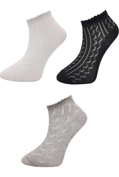 Igloo Socks Igloo File 3'lü Kadın Patik Igloo Socks Igloo File 3'lü Kadın Patik
