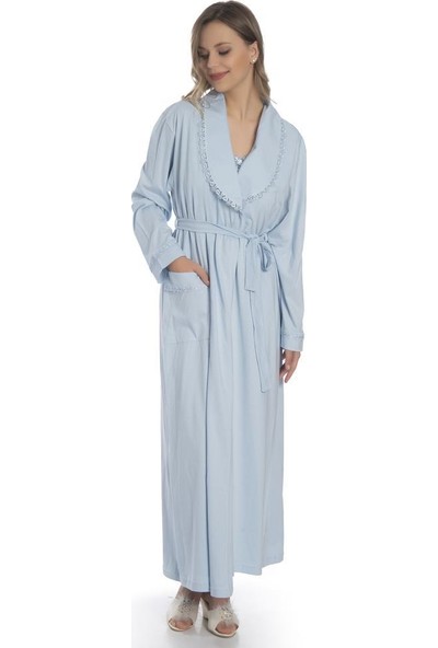 Akala Akala-Dy Pamuklu Anne Penye Kadın Sabahlık 9014 Akala Akala-Dy Pamuklu Anne Penye Kadın Sabahlık 9014