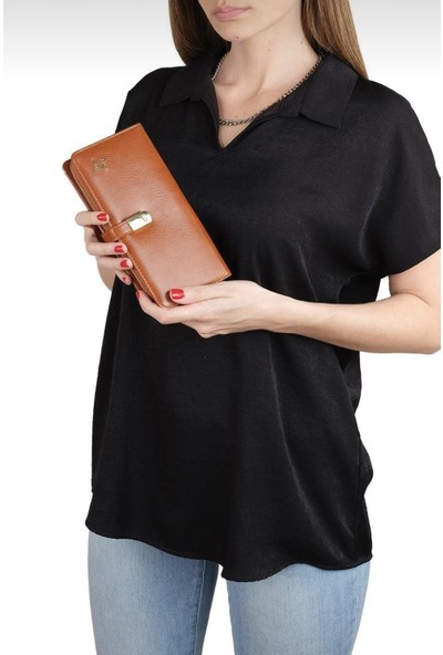 ÇLK Accessories Taba Önü Mıknatıs Kapak Fermuarlı Kadın Cüzdan TRCÜZDAN200038 Lbn2-14 ÇLK Accessories Taba Önü Mıknatıs Kapak Fermuarlı Kadın Cüzdan TRCÜZDAN200038 Lbn2-14