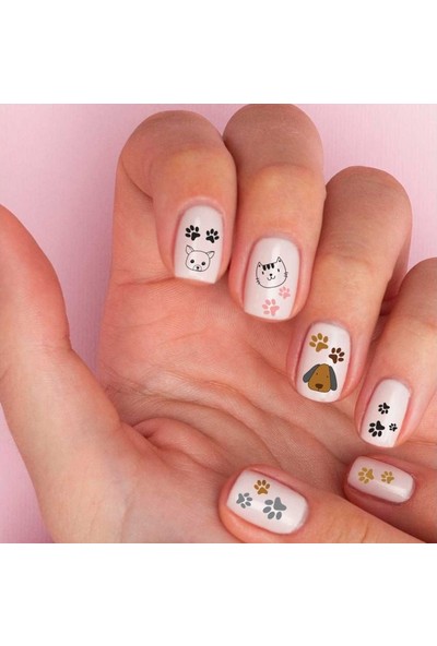 Artikel Patiler Tırnak Dövmesi, Tırnak Tattoo, Nail Art, Tırnak Sticker, Nail Sticker