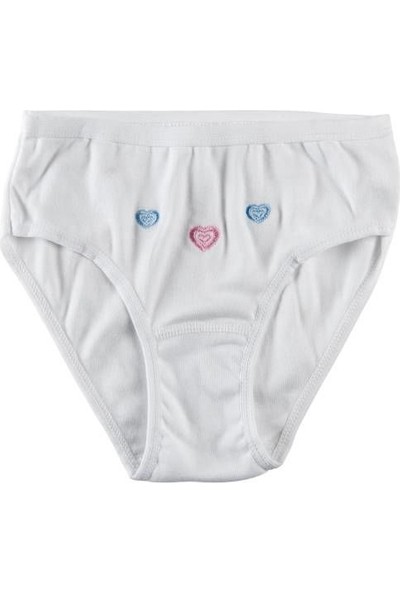 Tutku Kız Çocuk İnce Bel Bato İşlemeli Külot 3'lü Paket Tutku Kız Çocuk İnce Bel Bato İşlemeli Külot 3'lü Paket