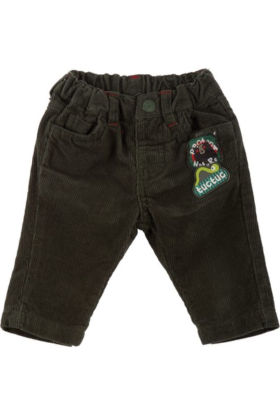Tuc Tuc Kadife Pantolon Nature Life Haki