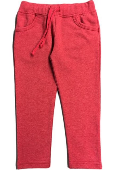 Karamela Çocuk Pantolon Kırmızı Melanj