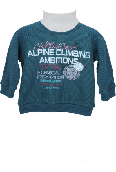 Zeyland Erkek Çocuk Yeşil Sweat Shirt 72M1Dvg65 Zeyland Erkek Çocuk Yeşil Sweat Shirt 72M1Dvg65