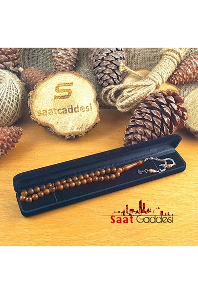 Pigoda Çift Tuğra Püsküllü Küre Kesim Hakiki Kuka Tespih Tesbih