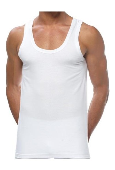 Sedef Yıldız Sedef 1001 Askılı Erkek Atleti Beyaz Sedef Yıldız Sedef 1001 Askılı Erkek Atleti Beyaz