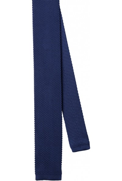 La Pescara Örgü Lacivert Kravat 8009 La Pescara Örgü Lacivert Kravat 8009