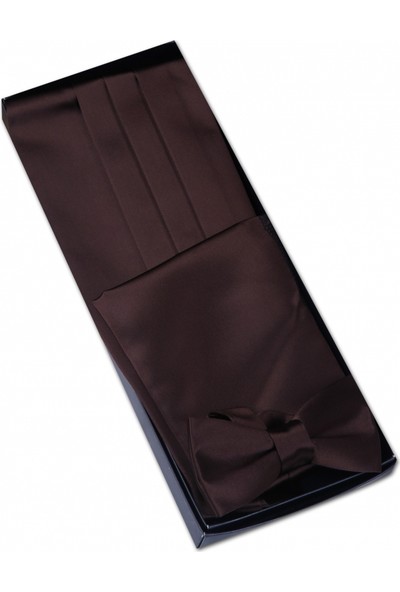 La Pescara Acı Kahve Papyon Kuşak - Smokin Kemeri