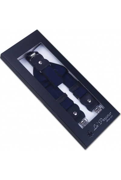 La Pescara Lacivert Çizgili Pantolon Askısı A55 La Pescara Lacivert Çizgili Pantolon Askısı A55