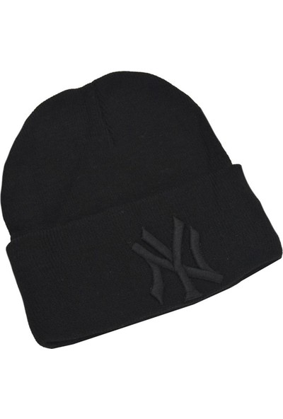 Outlet Çarşım Erkek Ny Nakışlı Yün Bere