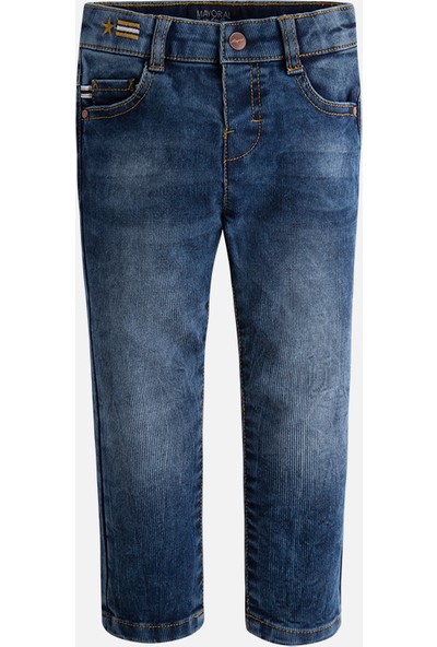Mayoral Erkek Çocuk Kot Pantolon Slim Fit Mavi Mayoral Erkek Çocuk Kot Pantolon Slim Fit Mavi
