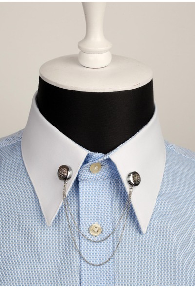 La Pescara Zincirli Gömlek Yaka İğnesi Gı041