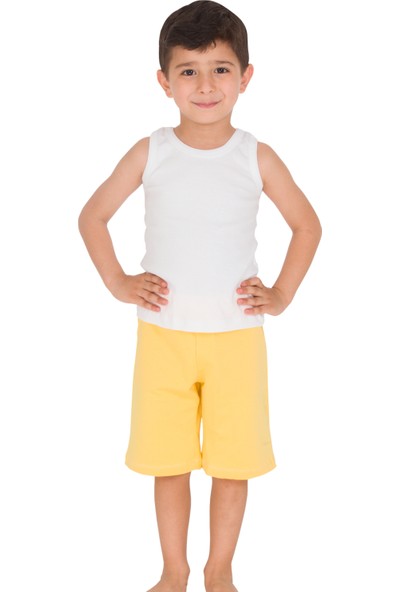 The Don Sarı Renk Erkek Çocuk Uzun Şort The Don Sarı Renk Erkek Çocuk Uzun Şort