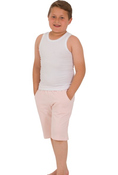 The Don Pudra Rengi Erkek Çocuk Uzun Şort