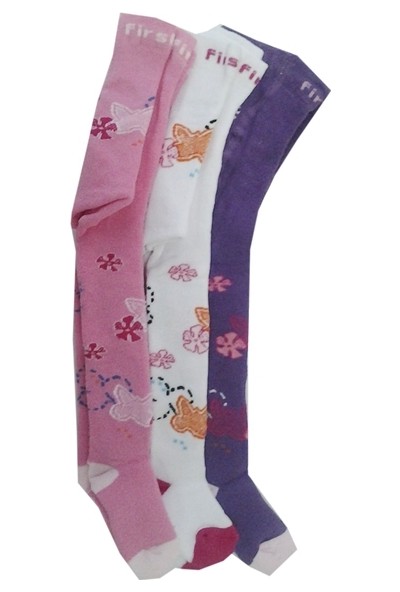 Lababy Kız Bebek - Çocuk Havlu Külotlu Çorap