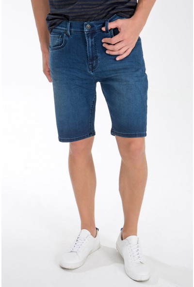 LTB Erkek Elrond Aldrin Jean Şort Lacivert LTB Erkek Elrond Aldrin Jean Şort Lacivert