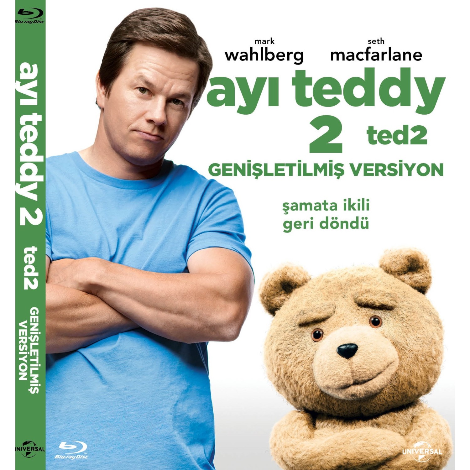 Ted 2 (Ayı Teddy 2) (Blu-Ray Disc) Fiyatı - Taksit Seçenekleri