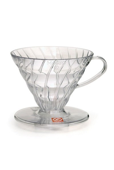 Hario V60 02 Plastik Şeffaf Dripper Hario V60 02 Plastik Şeffaf Dripper