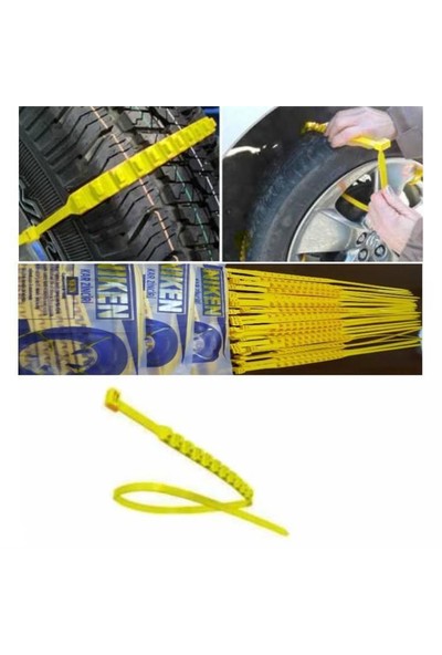 Niken Plastik Kar Zinciri Tutuş Kelepçesi