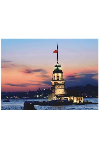 Anatolian 1000 Parça Puzzle Kız Kulesi